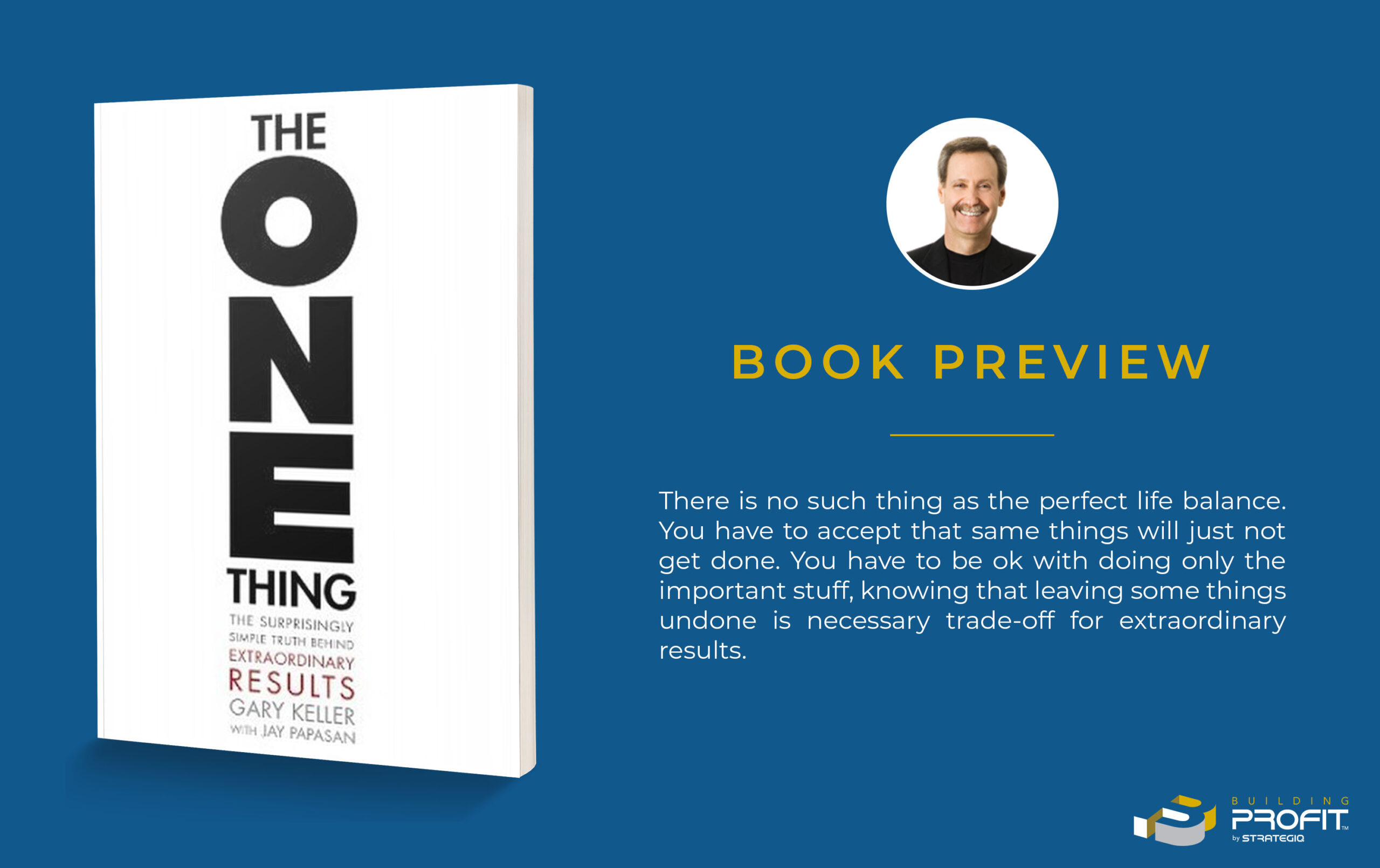 The One Thing - Building Future